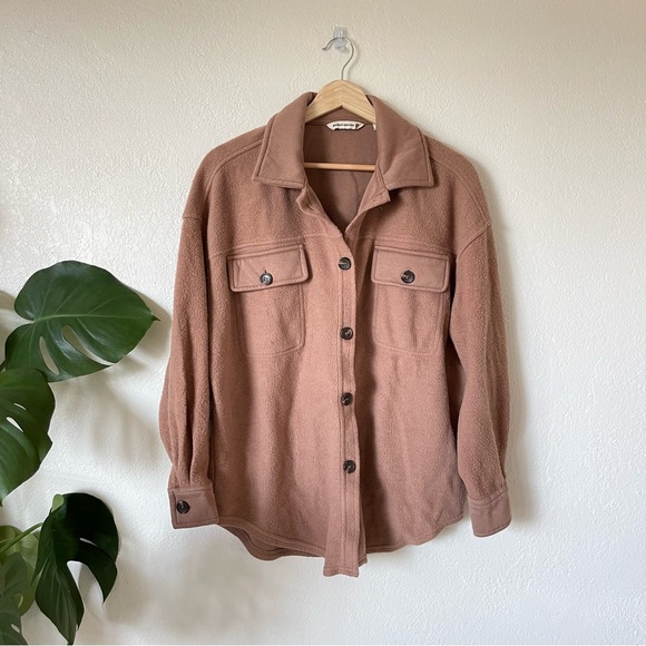 Mountain & Isles | Jackets & Coats | Mountain Isles Brown Button Down ...